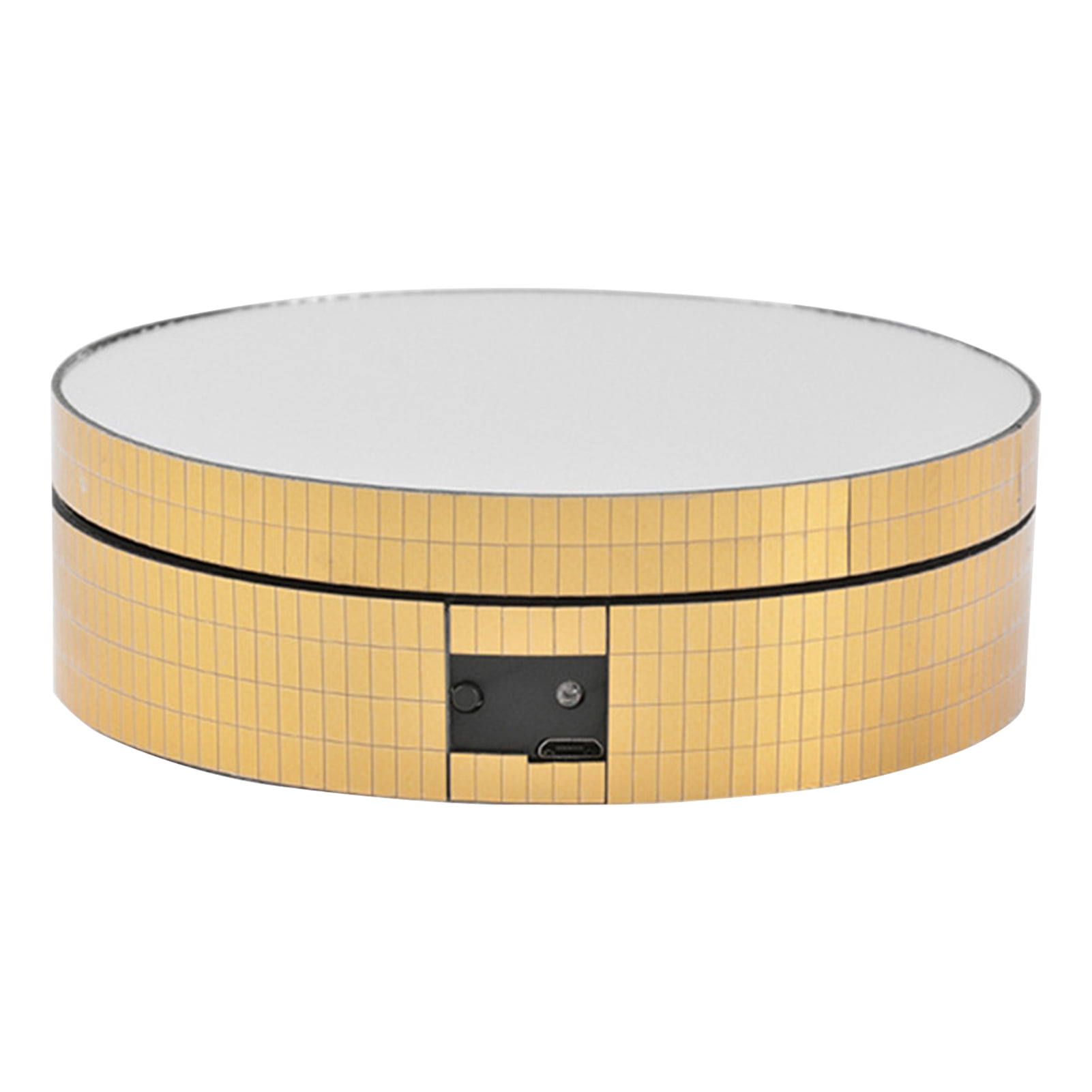 Lifetechs 12cm Rotating Display Stand Mirror 360 Degree Rotation ...