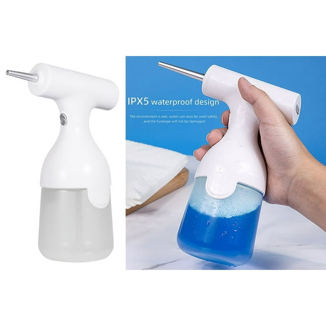 Lifetechs 350ML Electric Foam Machine Waterproof Rechargeable Shampoo ...