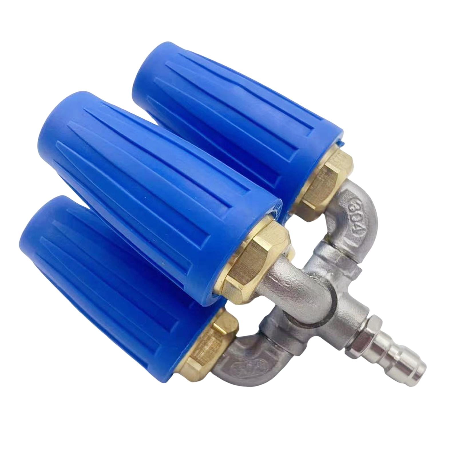 Lifetechs 4-in-1 Pressure Washer Turbo Nozzle 4000 PSI 360-Degree ...