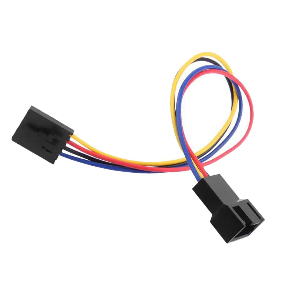Lifetechs 5Pin to 4Pin Fan Connector Adapter Converter Extension Cable ...