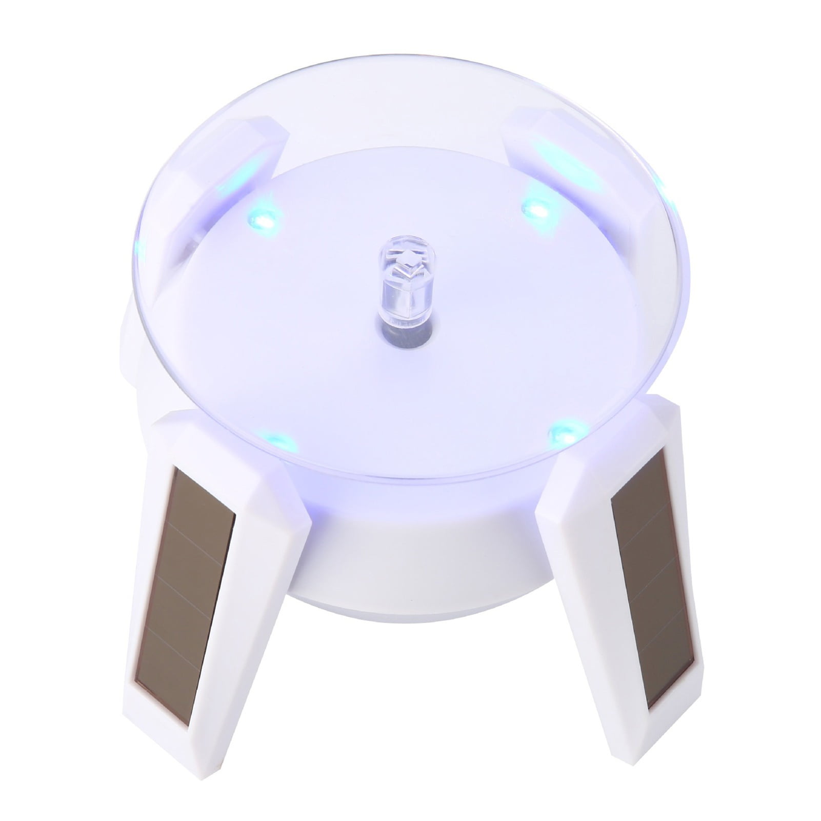 Lifetechs Airship UFO Rotating Display Stand 360 Degrees Solar Dual Use ...