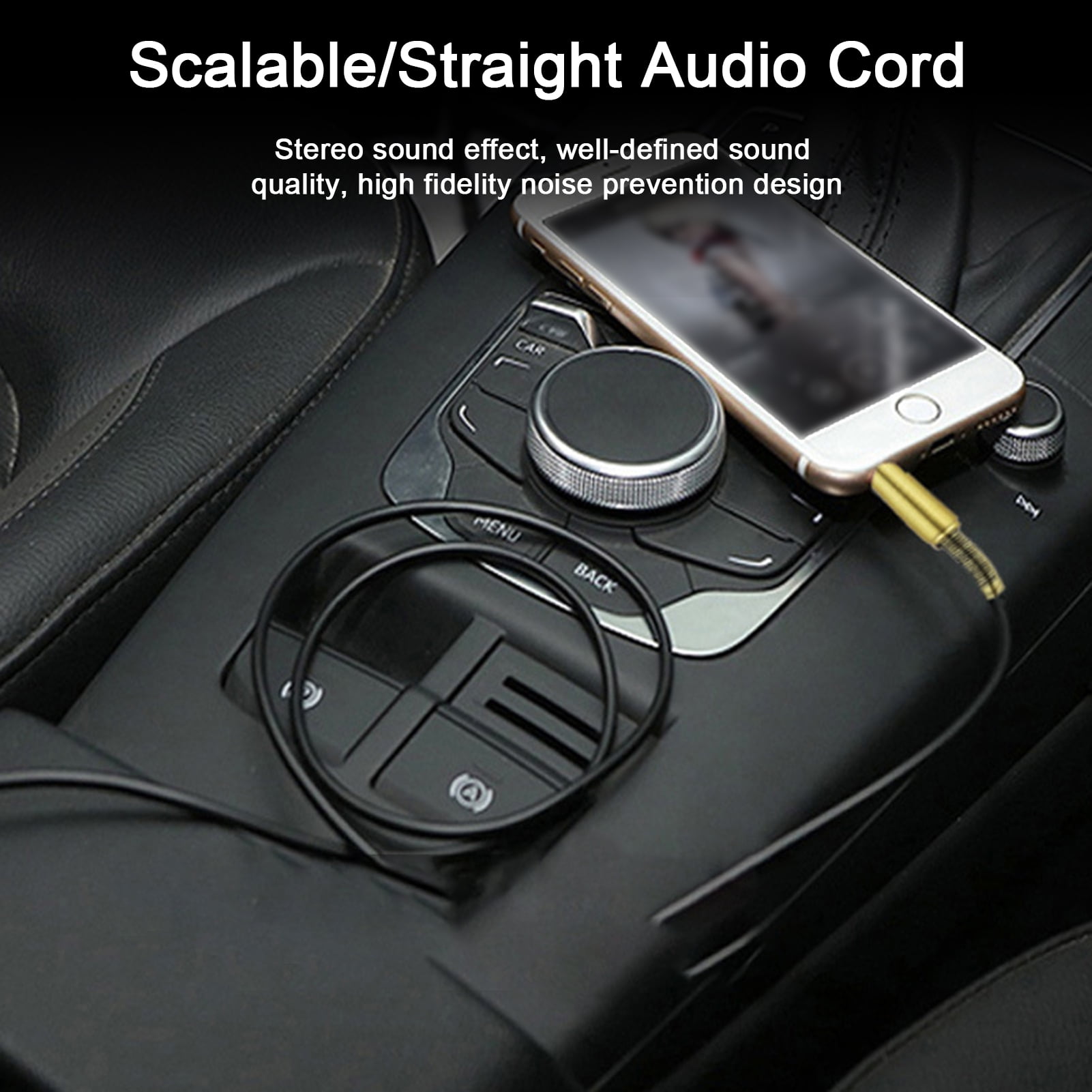 Lifetechs Audio Line 3.5mm Male-to-Male Stable Transmission Plug And ...