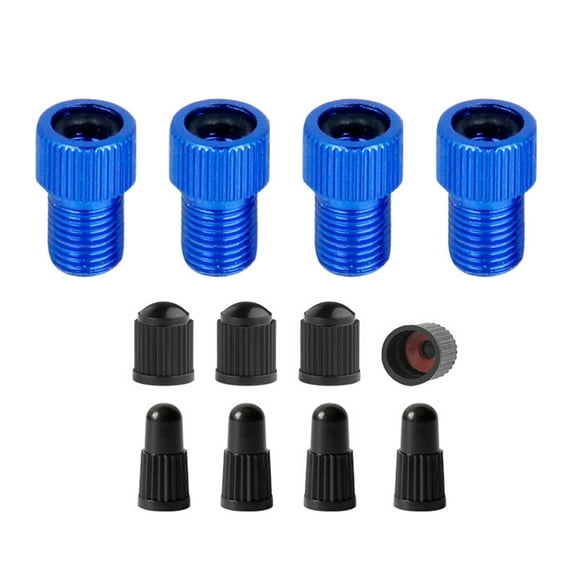 Presta to Schrader Valve Adapters for Cycling and Bike Maintenance