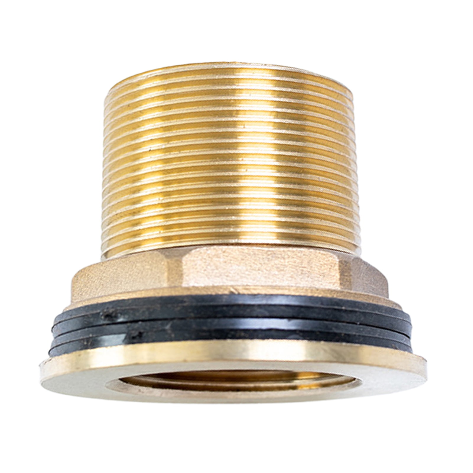 Lifetechs Brass Water Tank Connector Set 1/2" Female NPT 3/4" Male GHT ...