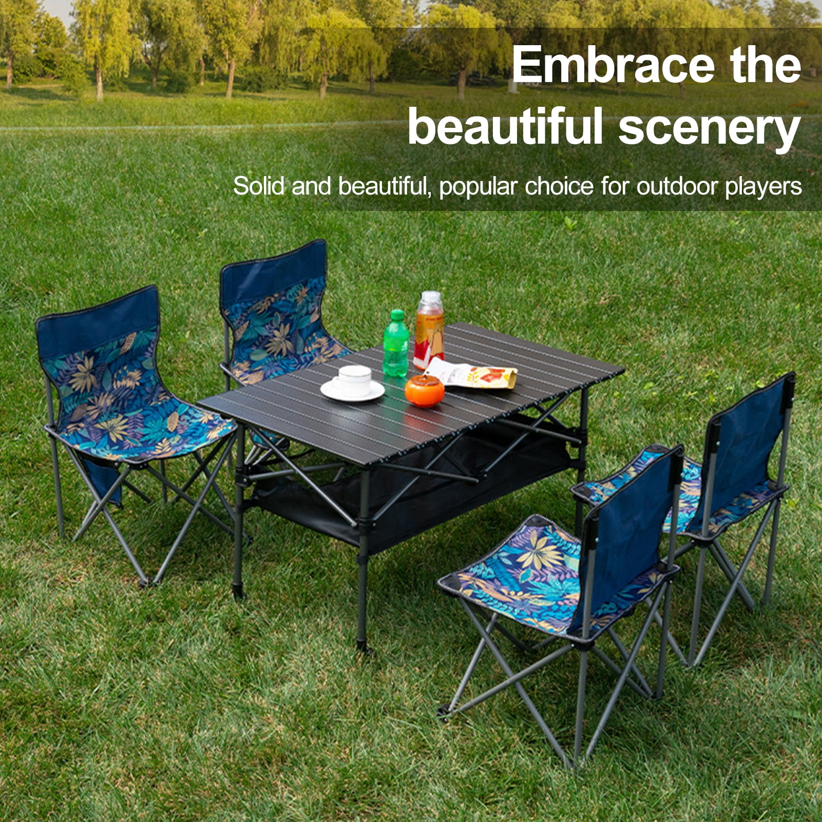Lifetechs Camping Table, Foldable Camping Tables with Carry Bag ...