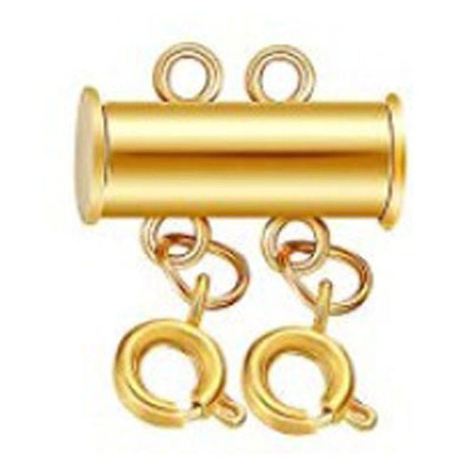 Lifetechs Connecting Buckle Alloy Necklace Clasp Slide Lock Necklace ...