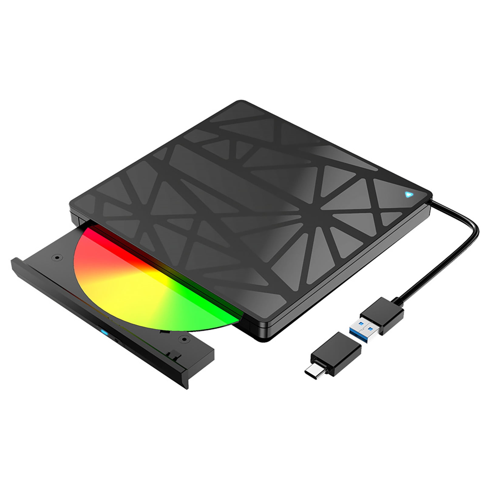 Lifetechs DVD Drive High-speed Error Correction Plug Play USB Type-C ...
