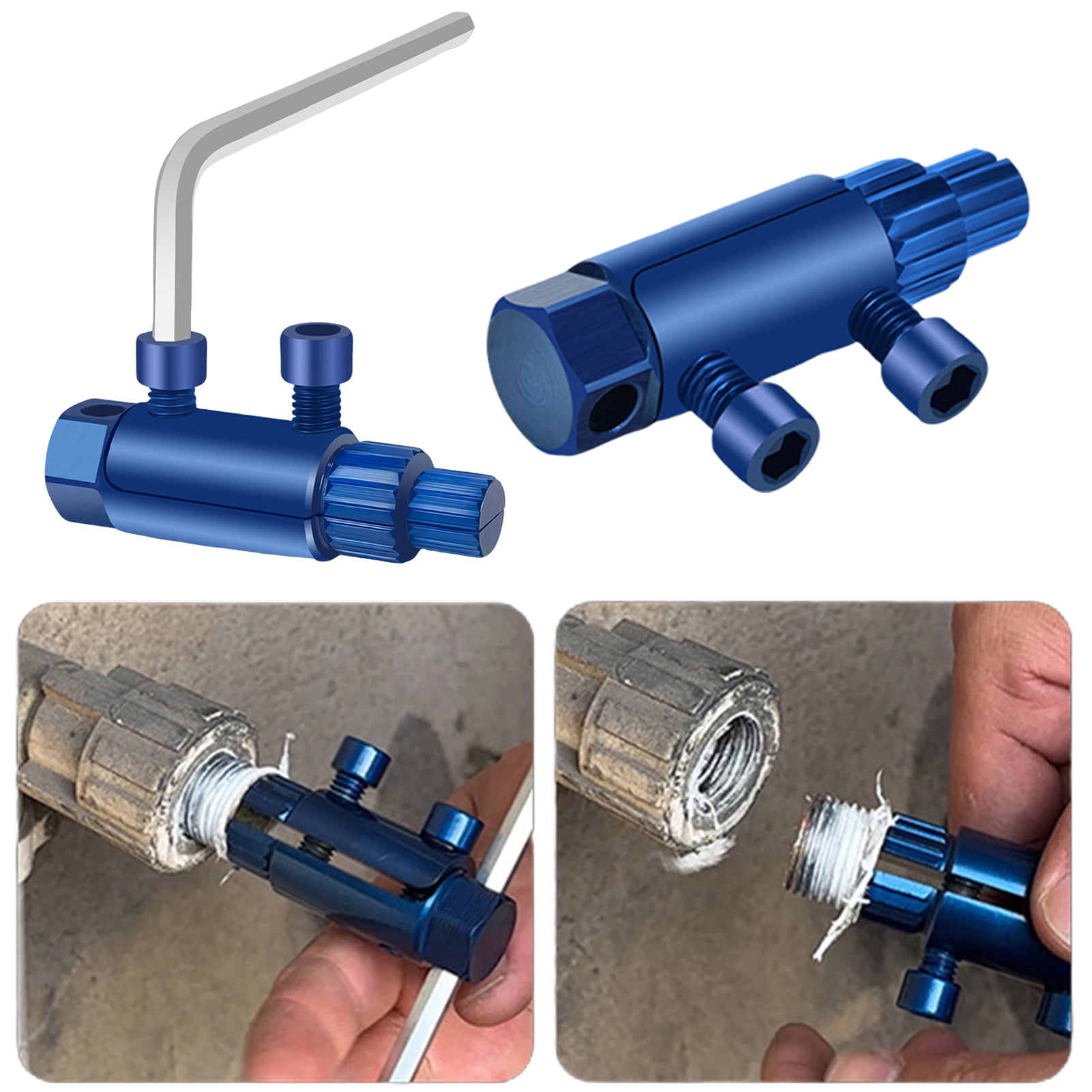 Lifetechs Damaged Screw Extractor Set for Bolt Removal And Broken Pipe Repair Easy Out Tool Kit ...