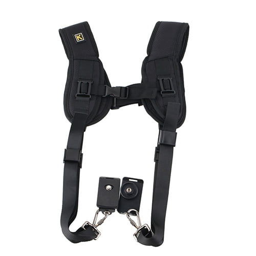 Lifetechs Double Dual Shoulder Camera Neck Strap Quick Release for ...