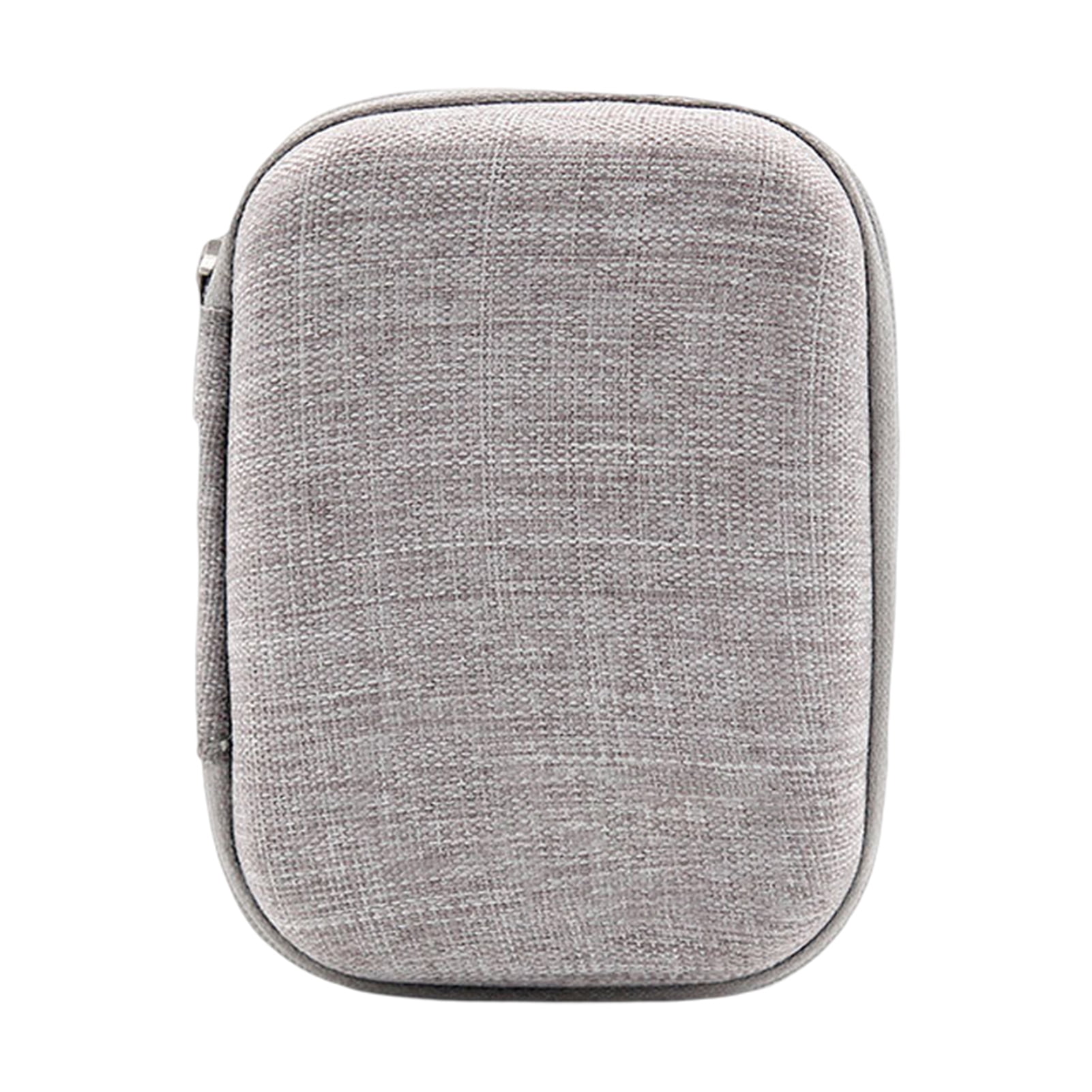 Lifetechs Earphone Case Elastic Band Mesh Pocket Mini Round/Square ...