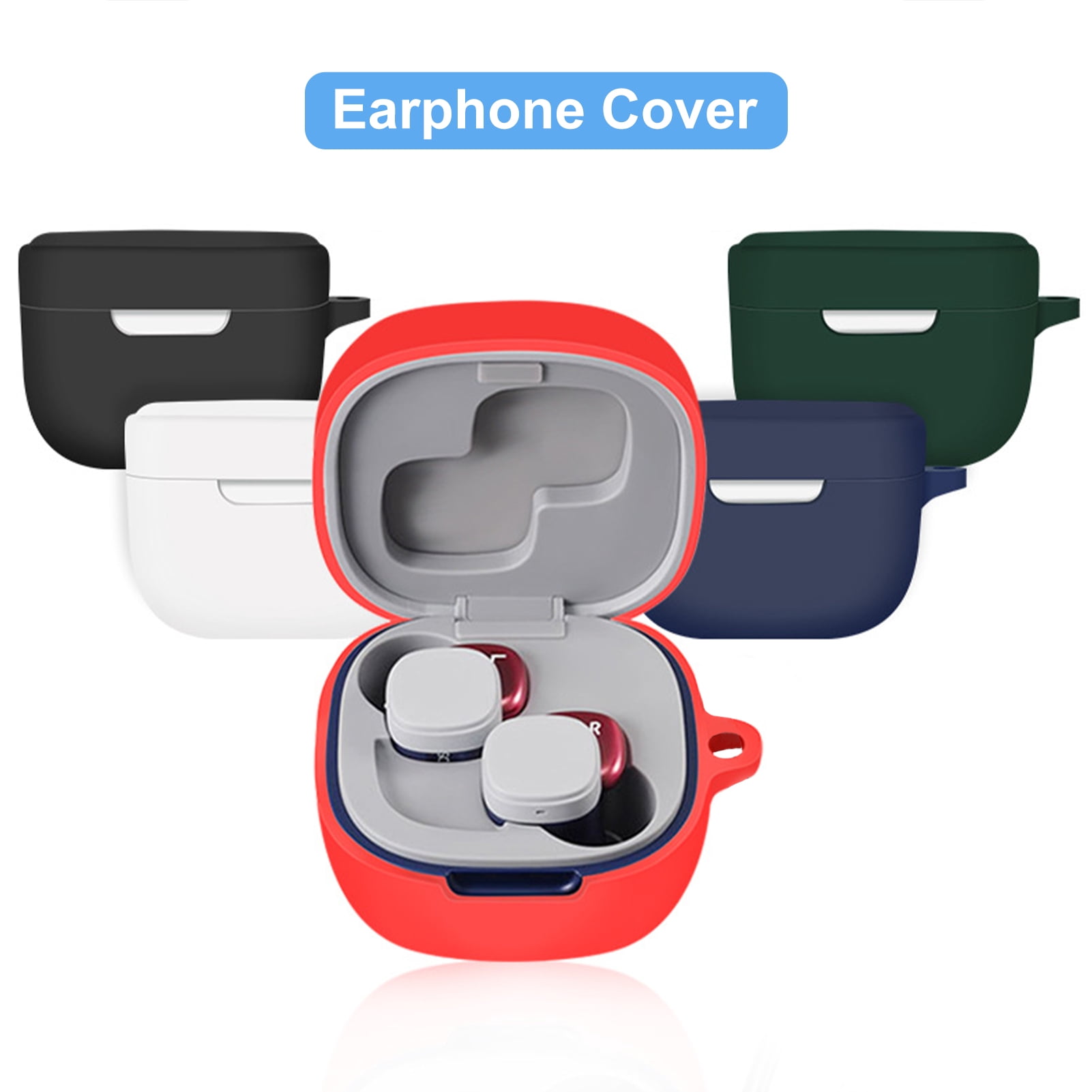 Lifetechs Earphone Cover Dustproof Soft Silicone Wireless Earbuds ...