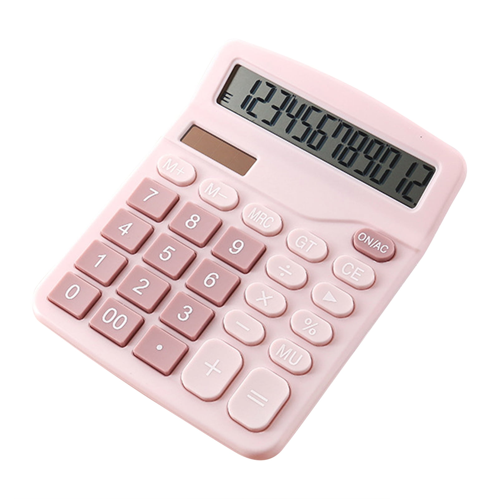 Lifetechs Electronic Calculator LCD Display Two-way Power 12 Digits ...