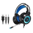 Lifetechs G58 LED Light Gaming Headset Stereo Wired Bass Headphone with ...