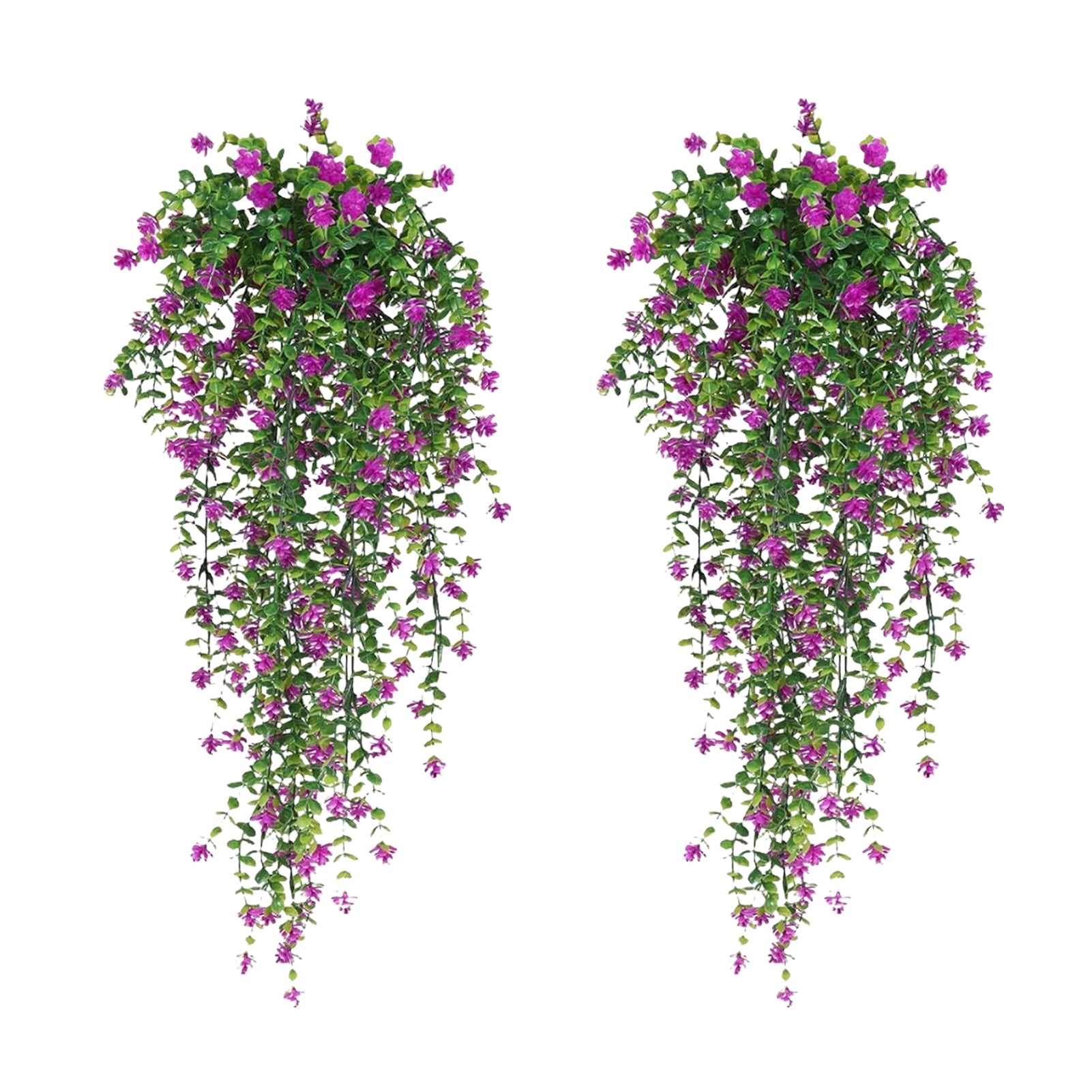 Lifetechs Hanging Artificial Flower Vine Faux Drooping Floral Plants ...