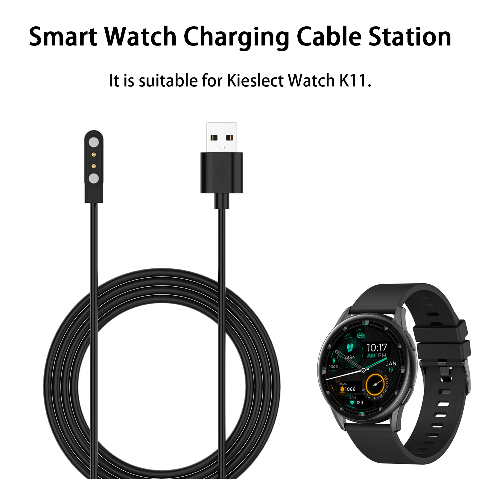 Lifetechs K10 Charging Cable Magnetic Sensitive Induction Stable Output ...