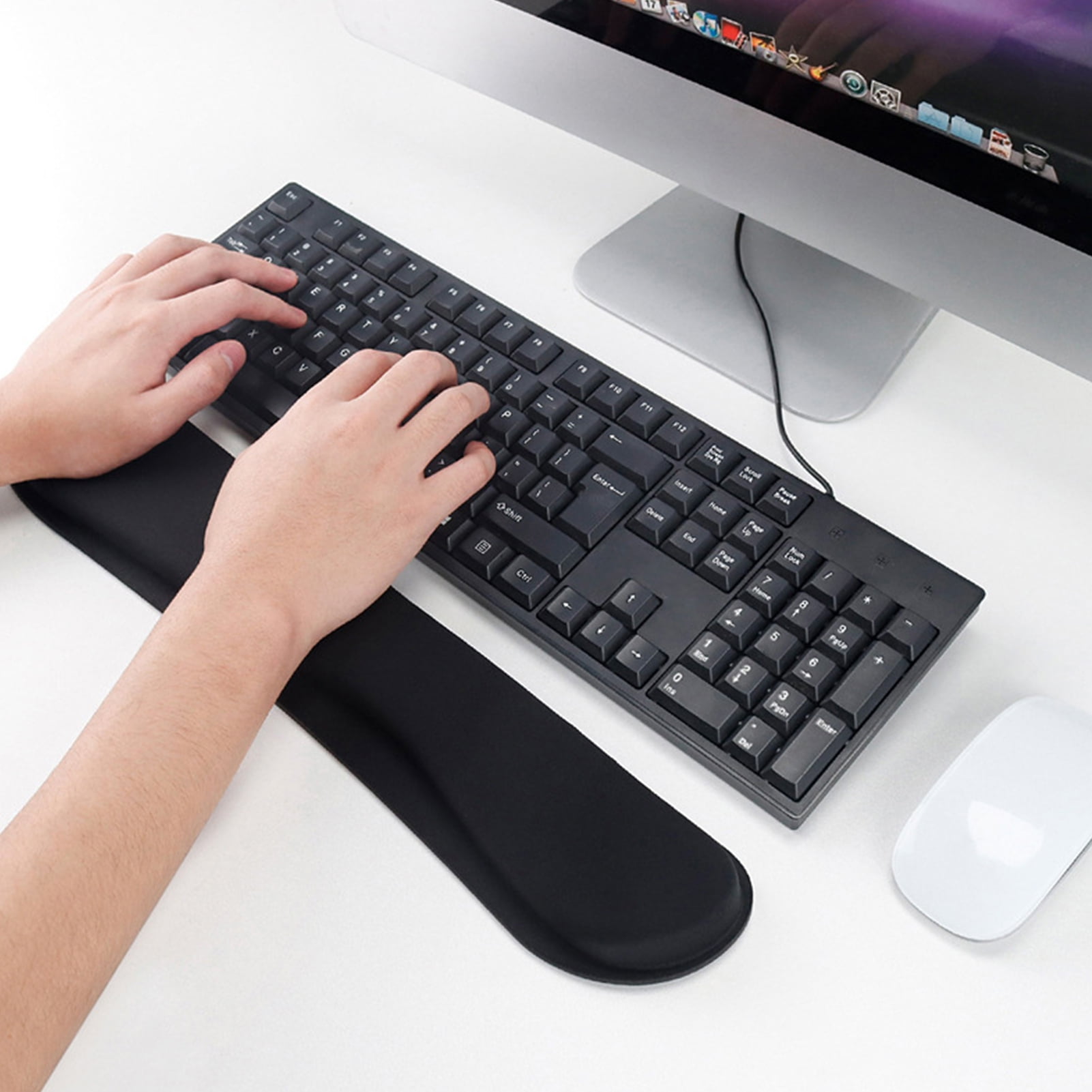 Lifetechs Keyboard Wrist Rest Holder, Ergonomic Mouse Wrist Support ...