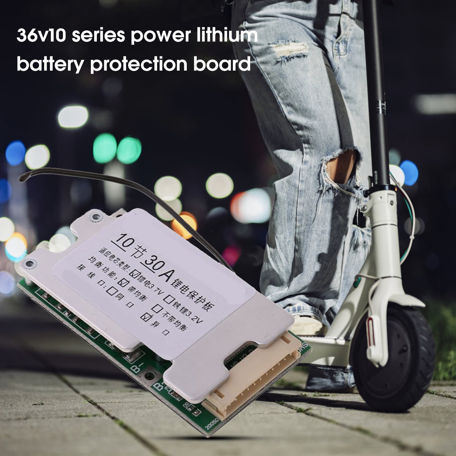 Lifetechs Lithium Battery Board Safe Charging with Balance PCB 36V10S ...