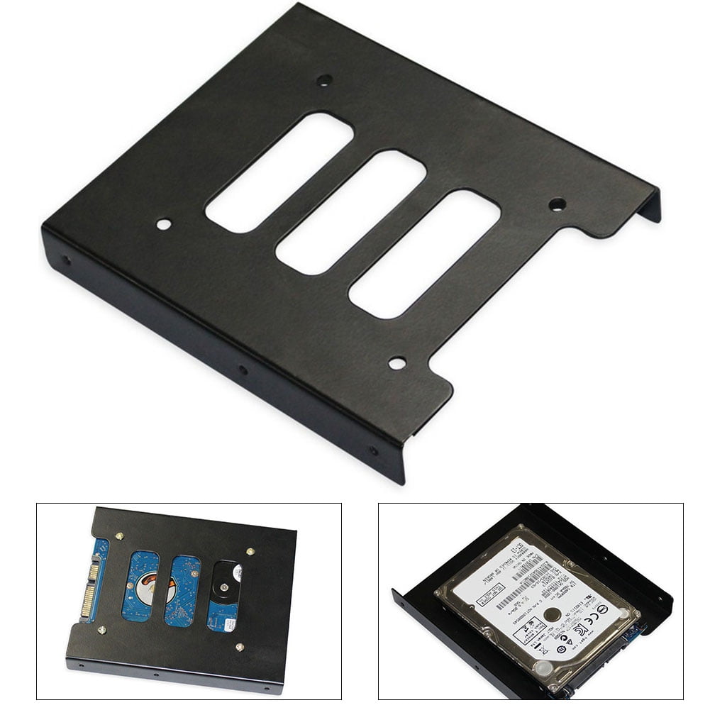 Lifetechs Metal 2.5 inch to 3.5 inch Hard Drive Bracket SSD Solid State ...