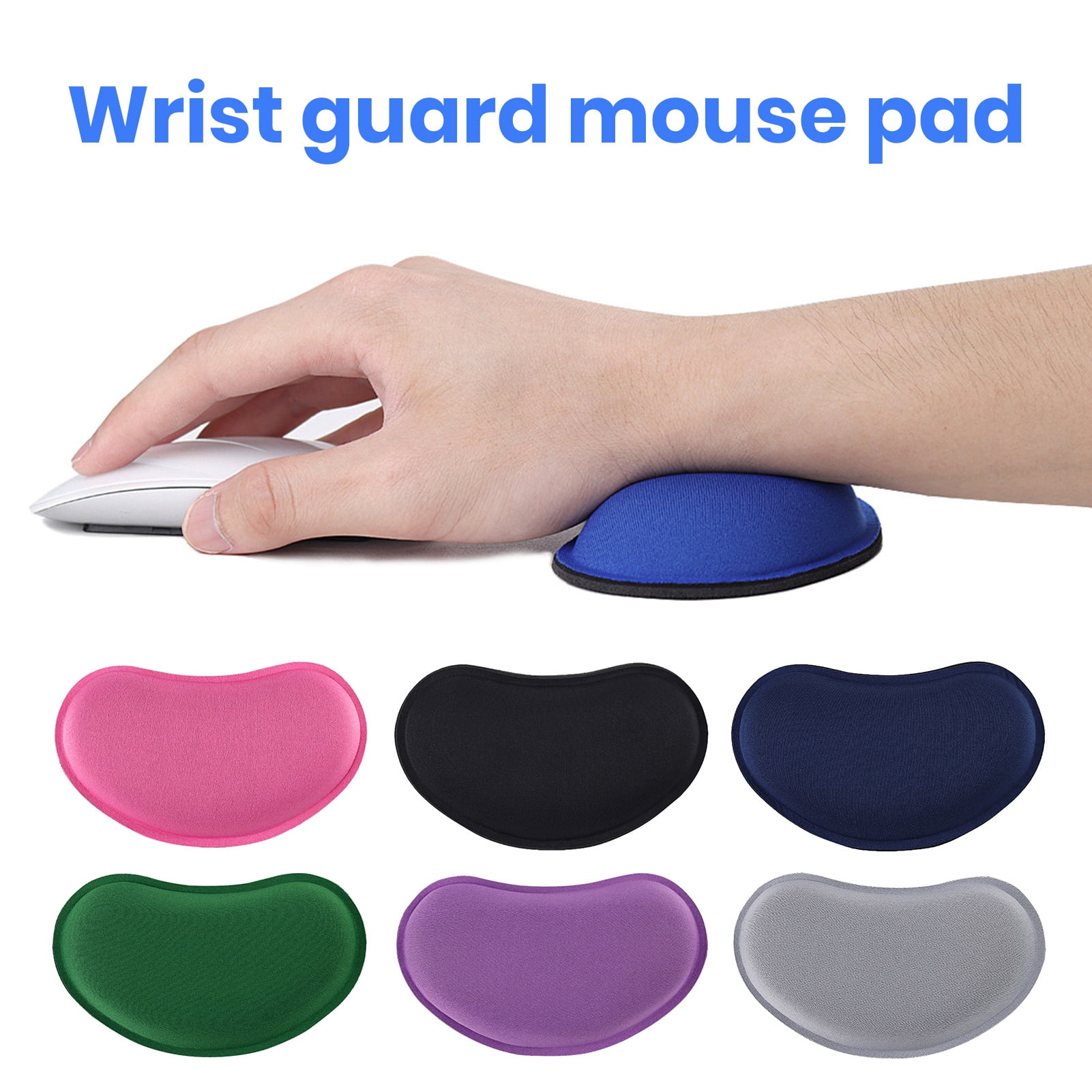 Lifetechs Mouse Wrist Rest Ergonomic Pain Relief Non-slip Elastic Soft ...