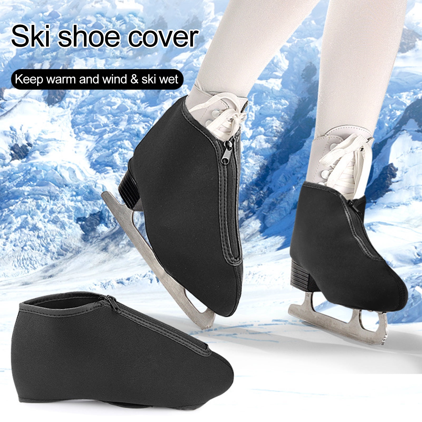 Lifetechs Neoprene Skating Boot Covers Insulated Warm Ice Figure ...