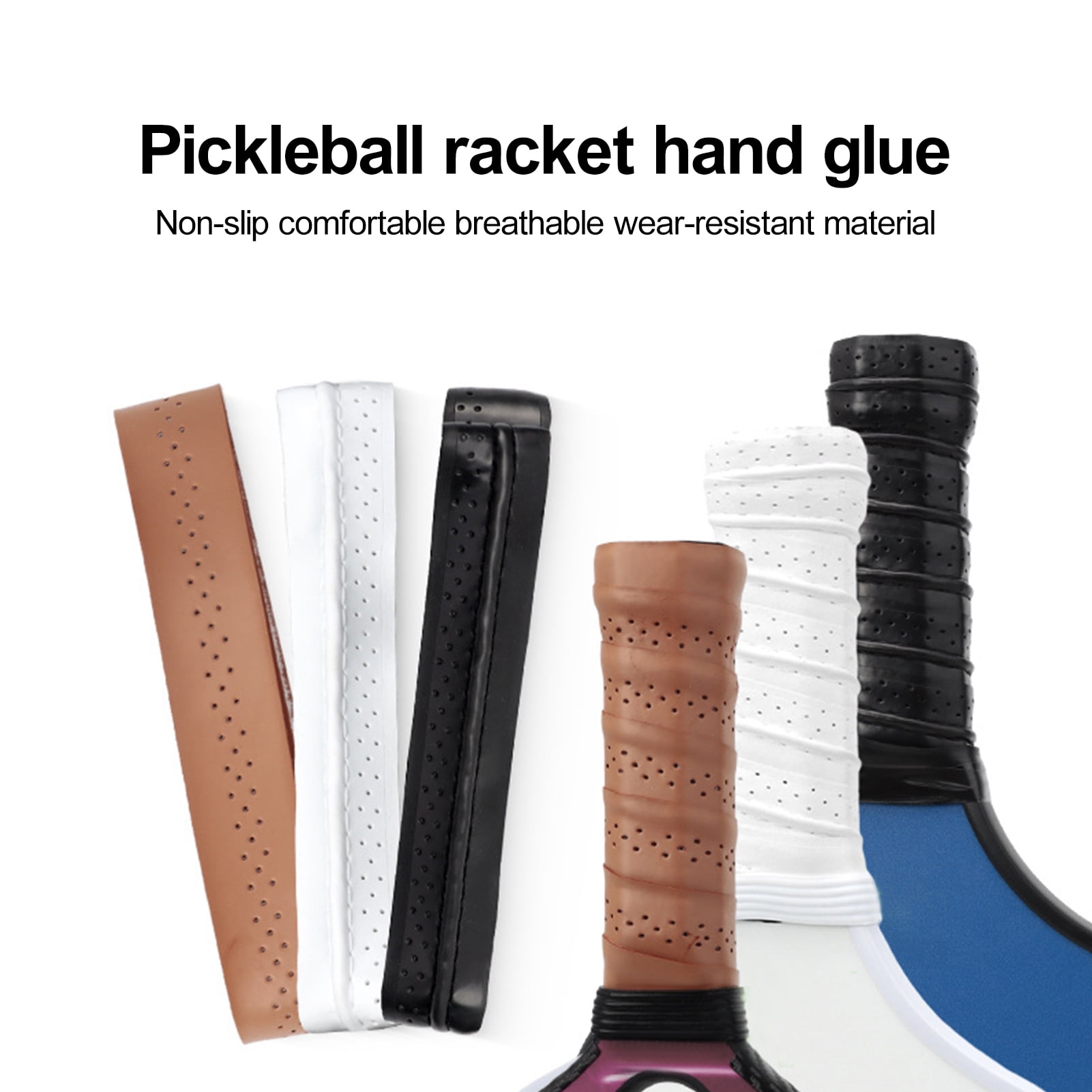 Lifetechs Pickleball Paddle Grip Tape Breathable Anti-slip Shock ...