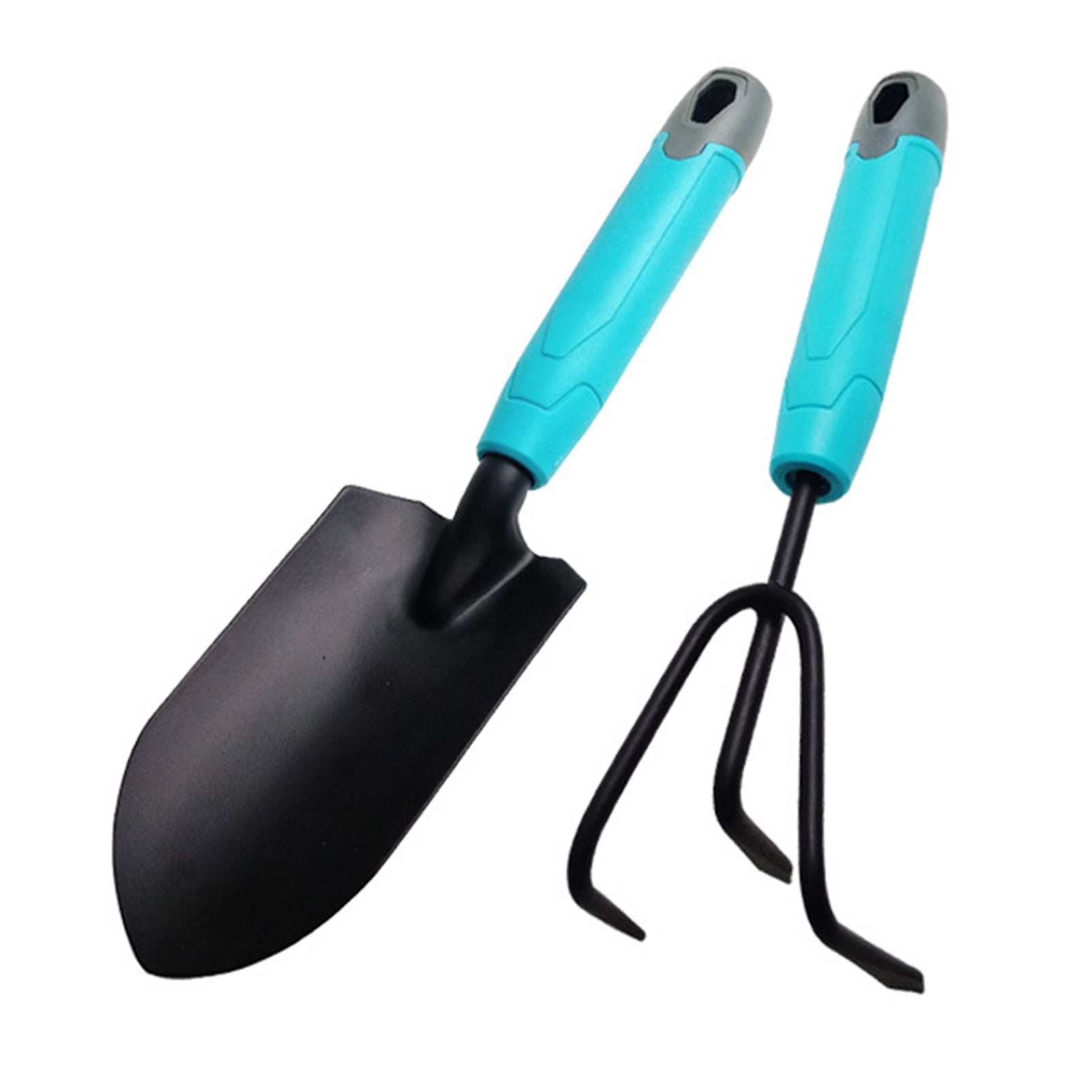 Lifetechs Plant Care Gardening Tool Carbon Steel Hand Trowel Weed Fork ...