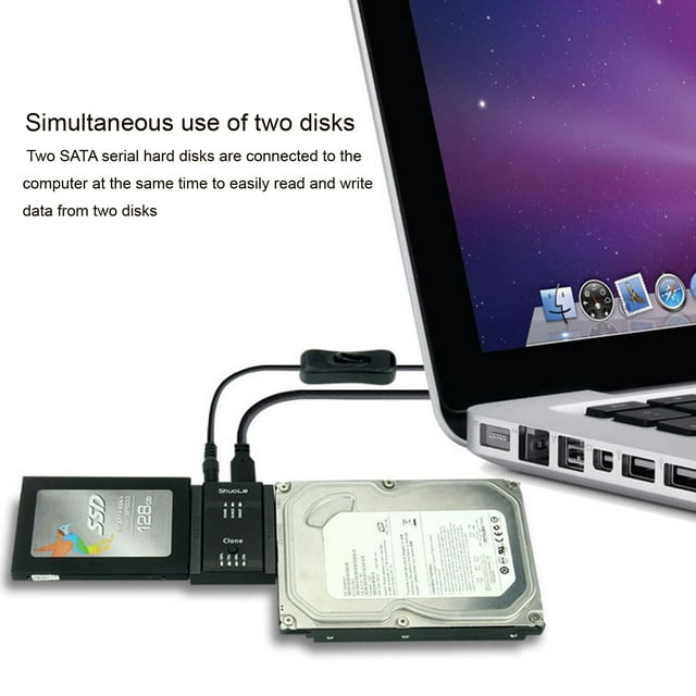 Lifetechs SATA to SATA Drive Reader 5Gbps High Speed IDE Hard Drive ...