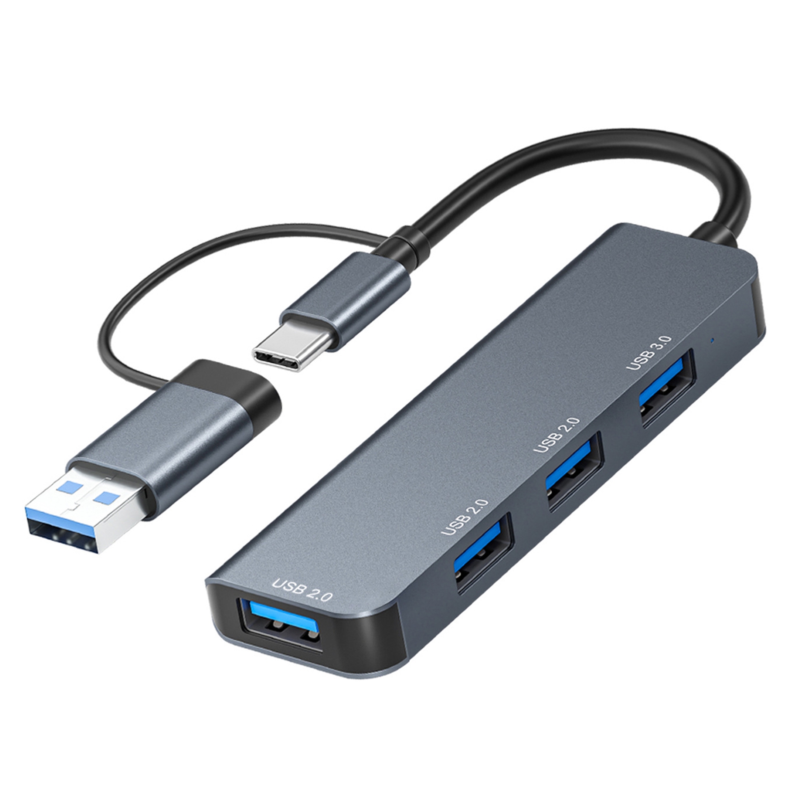 Lifetechs USB Laptop Docking Station 4 in 1 Multiport 2 Connectors USB 2/3.0 Aluminum Alloy High ...