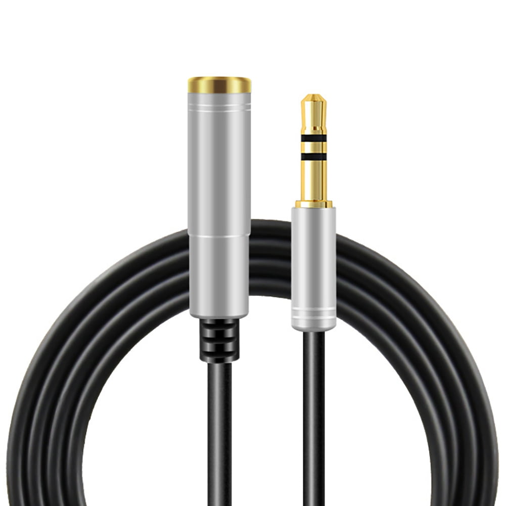 Lifetechs Universal 3.5mm Male to Female Audio Cable Speaker Computer ...