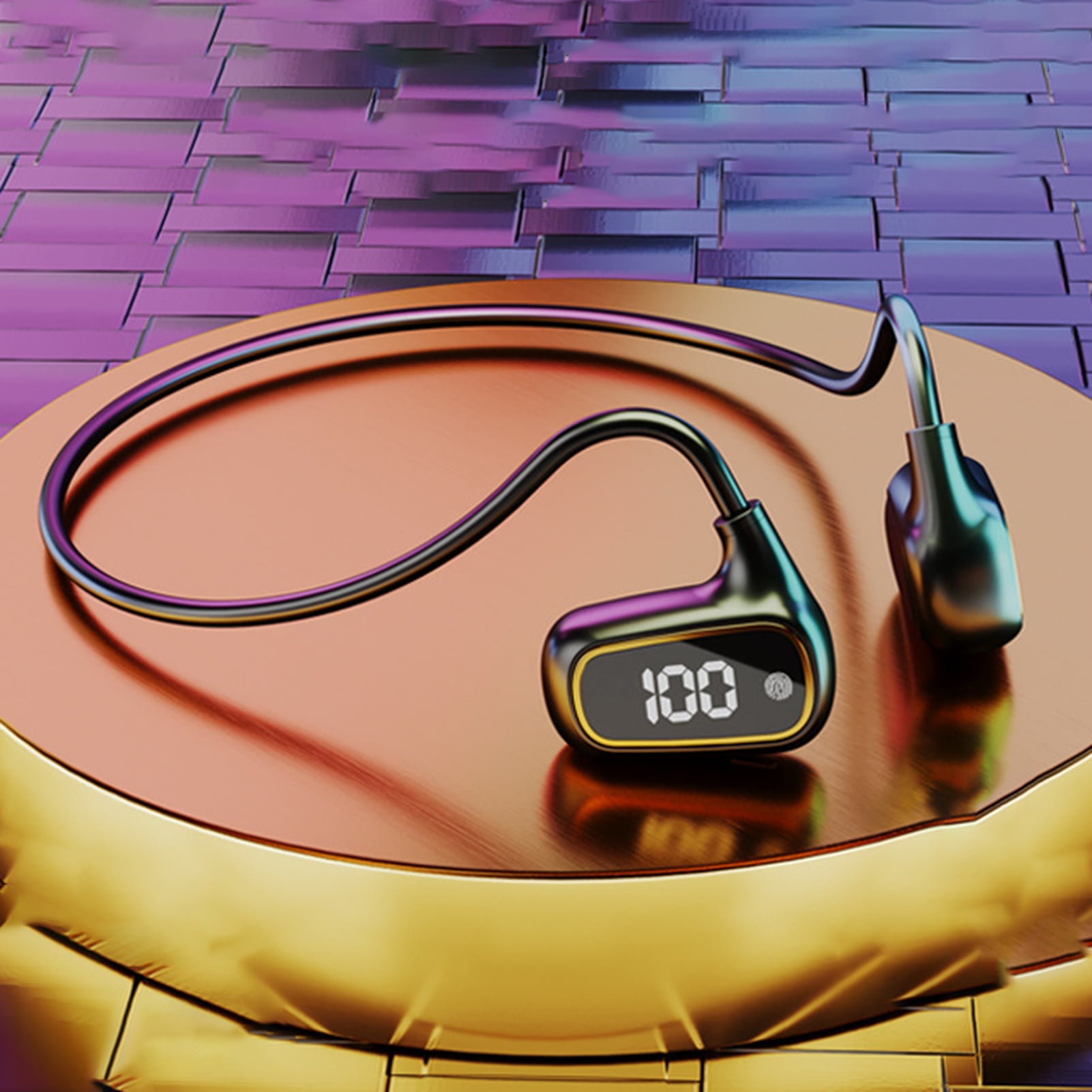 Lifetechs Wireless Earphone High Fidelity CVC Noise Cancelling LED ...