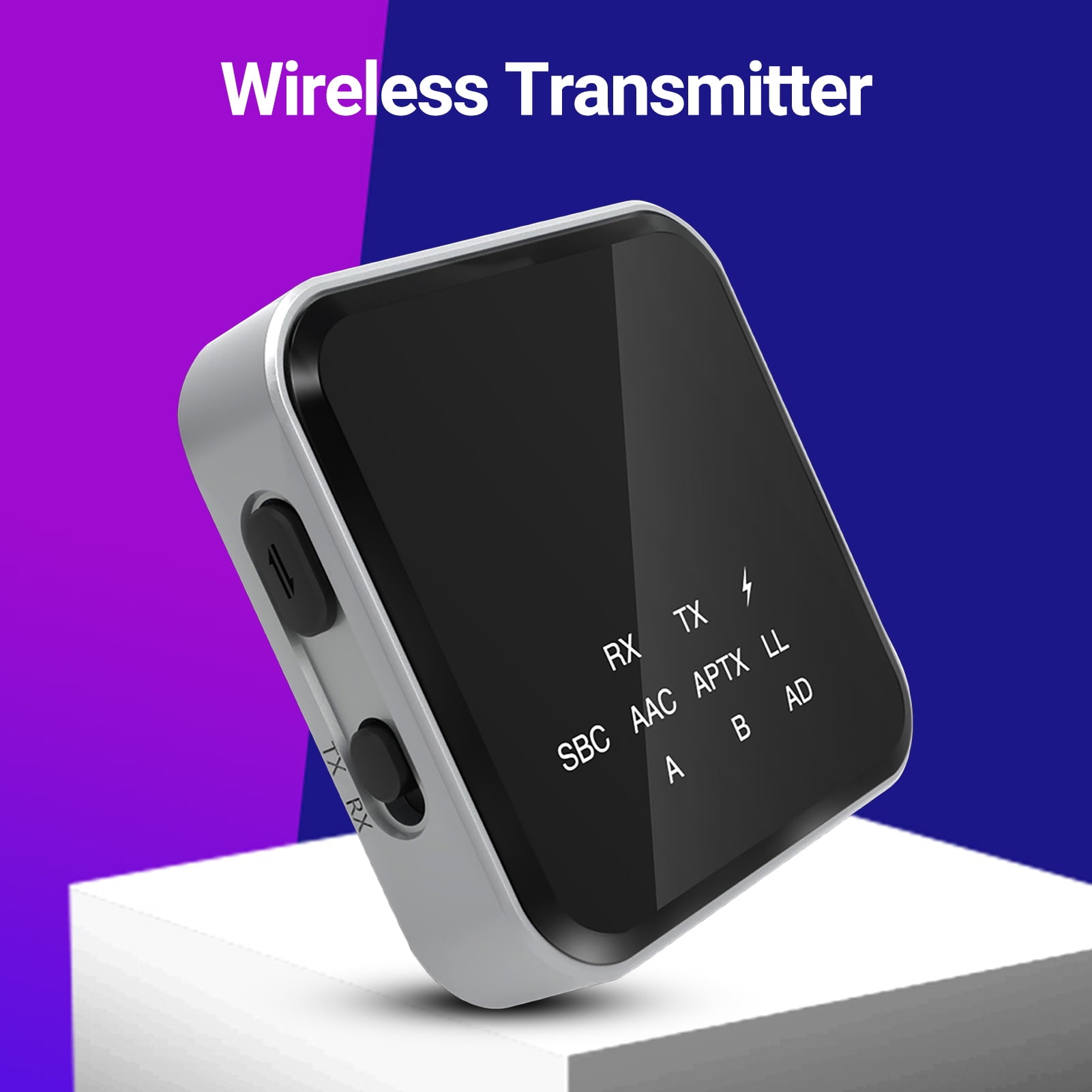 Lifetechs Wireless Transmitter Multifunctional Low Latency LED Light Display Bluetooth ...