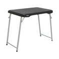 Lifetime 30 inch Personal Rectangle Folding Table, Indoor/Outdoor, Black (80668) - Walmart.com