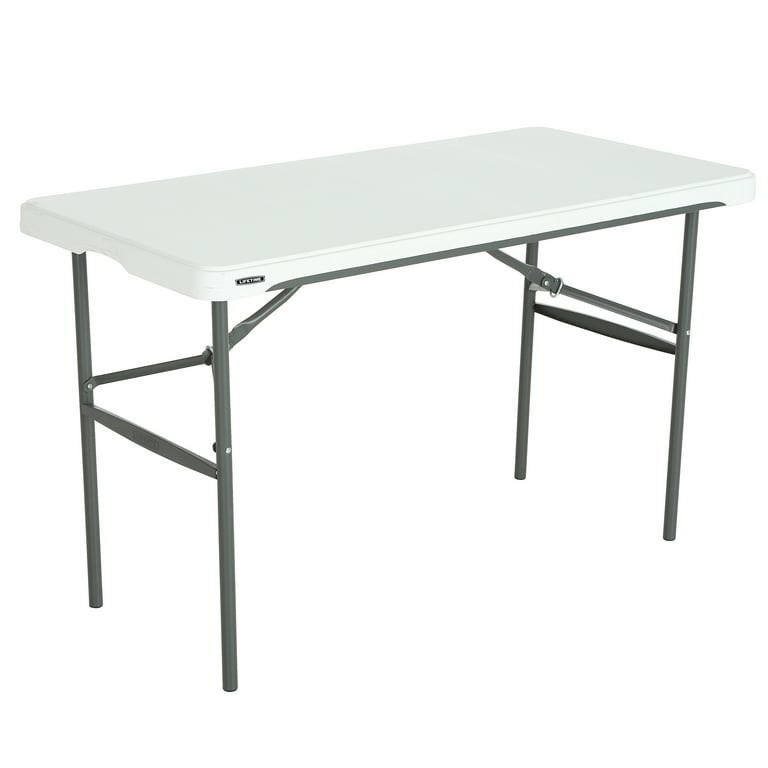 Lifetime 4 Foot Nesting Rectangle Table, Indoor/Outdoor Lifetime 4 Foot Nesting Rectangle Table, Indoor/Outdoor