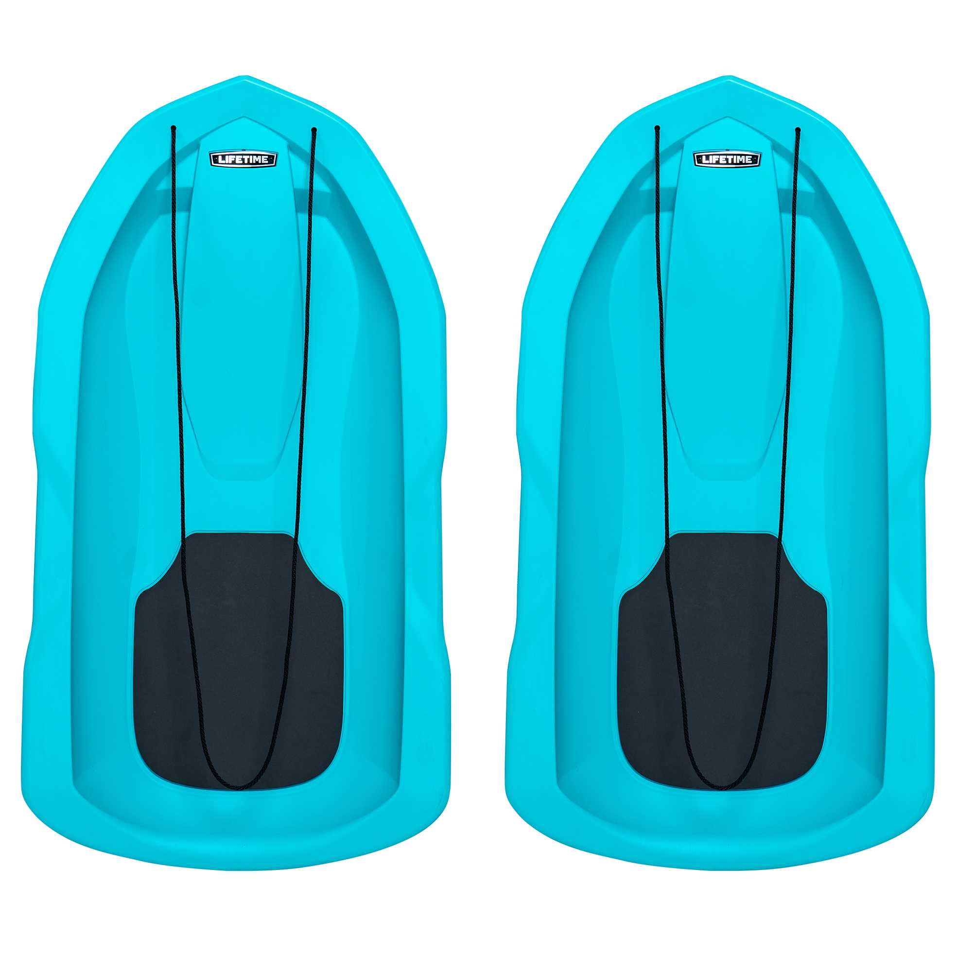 Brandclub - Lifetime 48 inch Premium Snow Sled 2-Pack, Aqua Blue (91141)