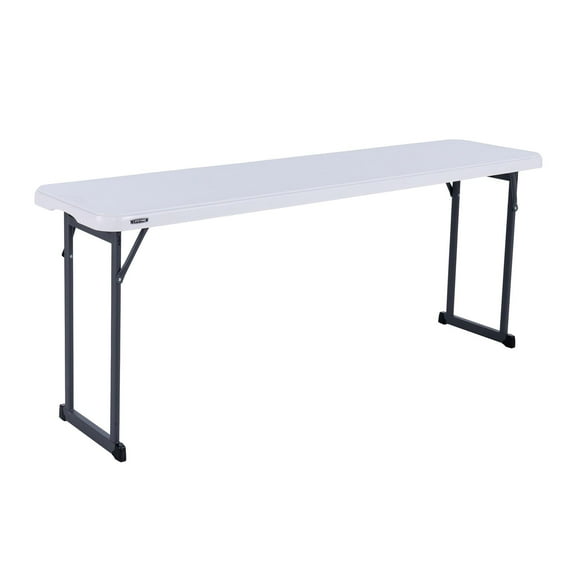 Lifetime 6 Foot Rectangle Seminar Table, Indoor/Outdoor Commercial ...