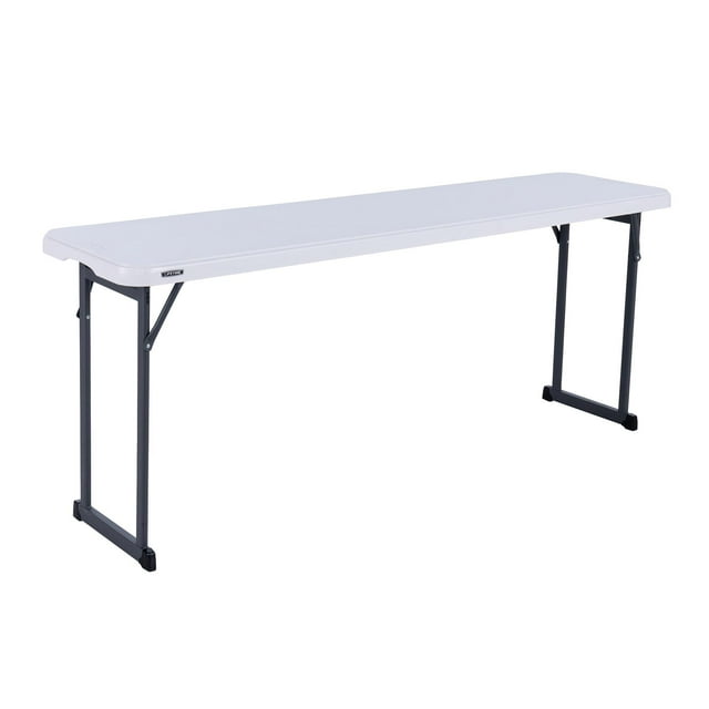 Lifetime 6 Foot Rectangle Seminar Table, Indoor/Outdoor Commercial ...