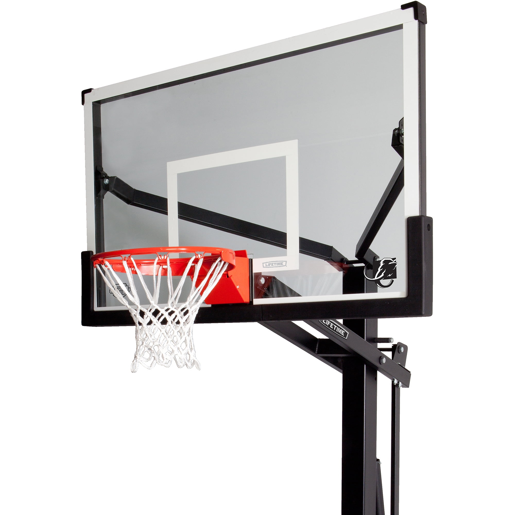 Lifetime 60" Mammoth Tempered Glass In-Ground Infinite Adjustable ...