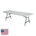 Lifetime 8 ft. Nesting Rectangle Folding Table, Indoor/Outdoor ...