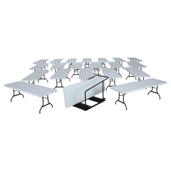 Lifetime Commercial Stacking Folding Table