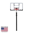 Lifetime Adjustable In-Ground Basketball Hoop, 54-Inch Polycarbonate ...