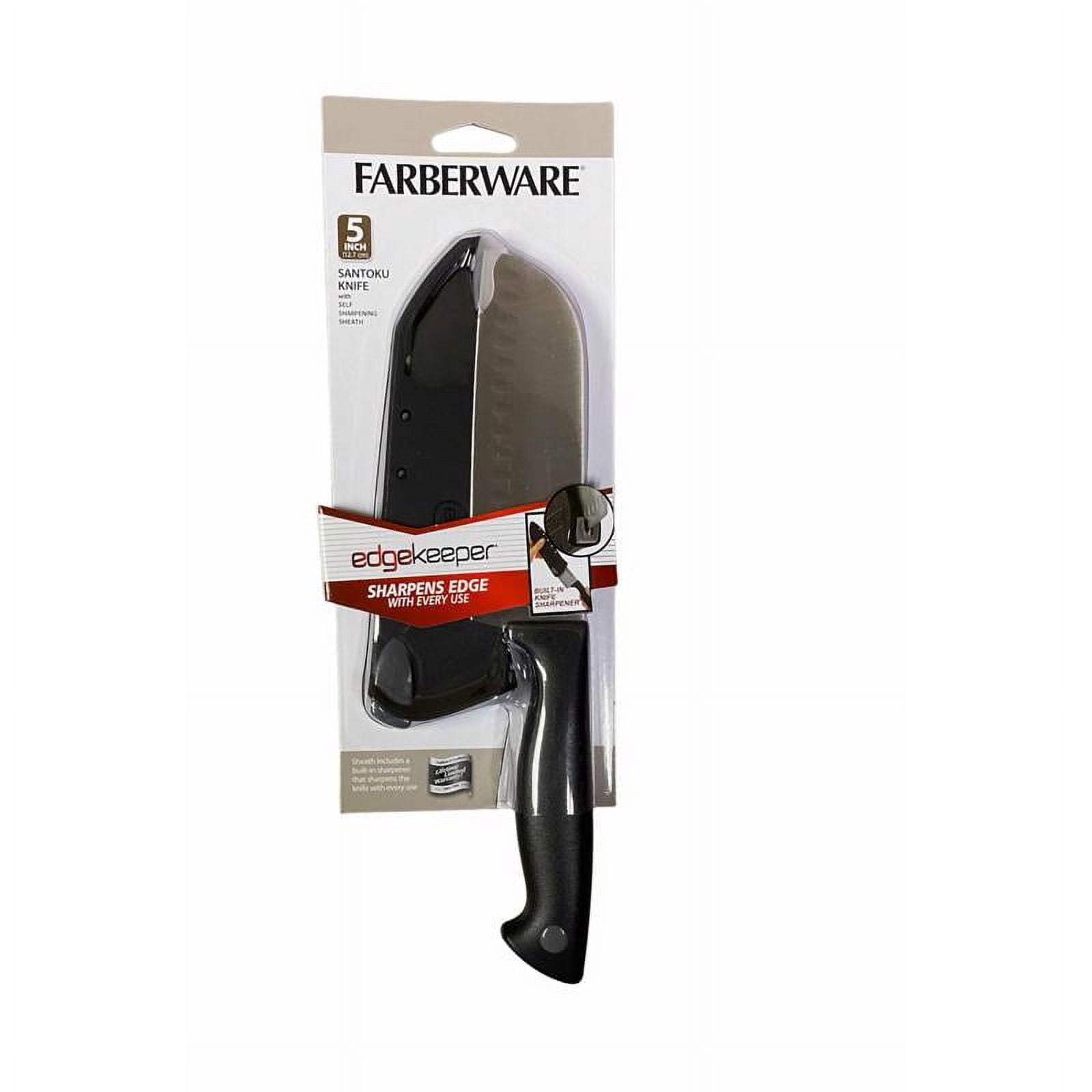 Lifetime Brands Farberware 5 in. L Stainless Steel Santoku Knife 2 pc ...