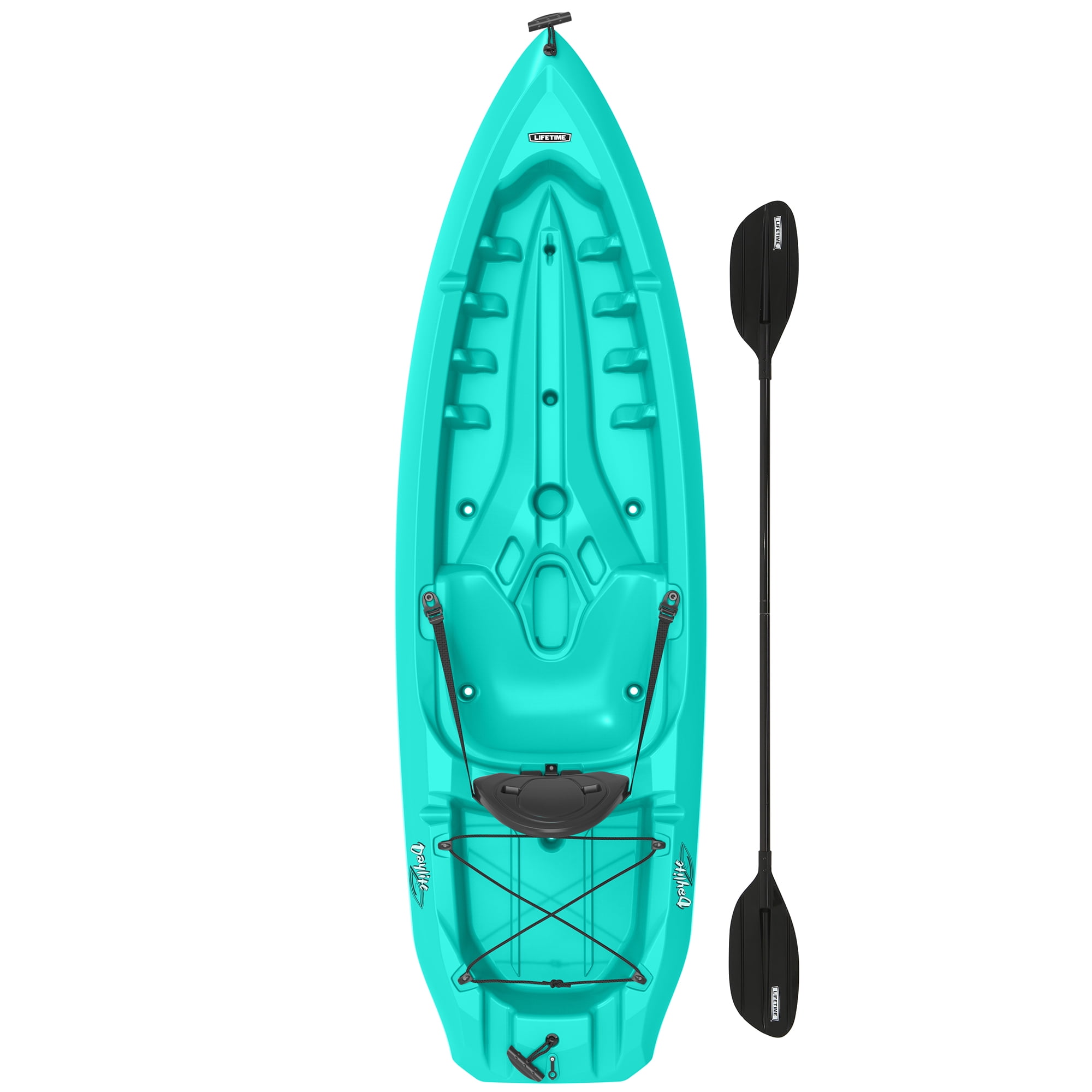 Lifetime Daylite 8 ft Aqua Sit-on-Top Kayak for Fishing (90811 ...