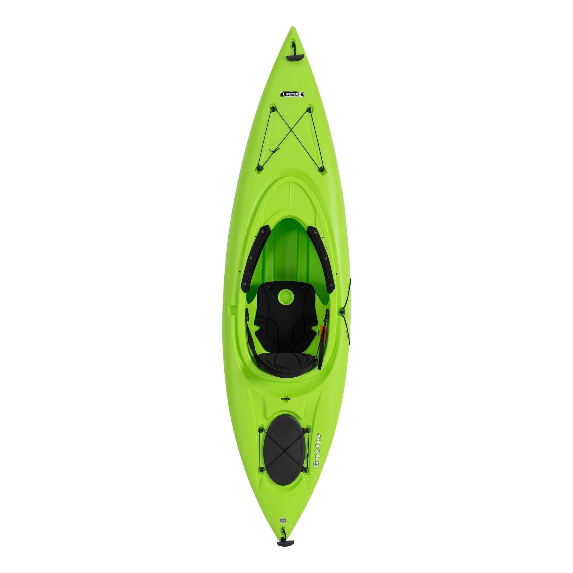 Lifetime Guster 10 Sit-Inside Kayak- Lime Green (90527) - Walmart.com