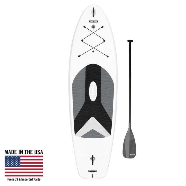 Lifetime Horizon 10 ft Plastic Stand Up Paddle Board, White (90707 ...