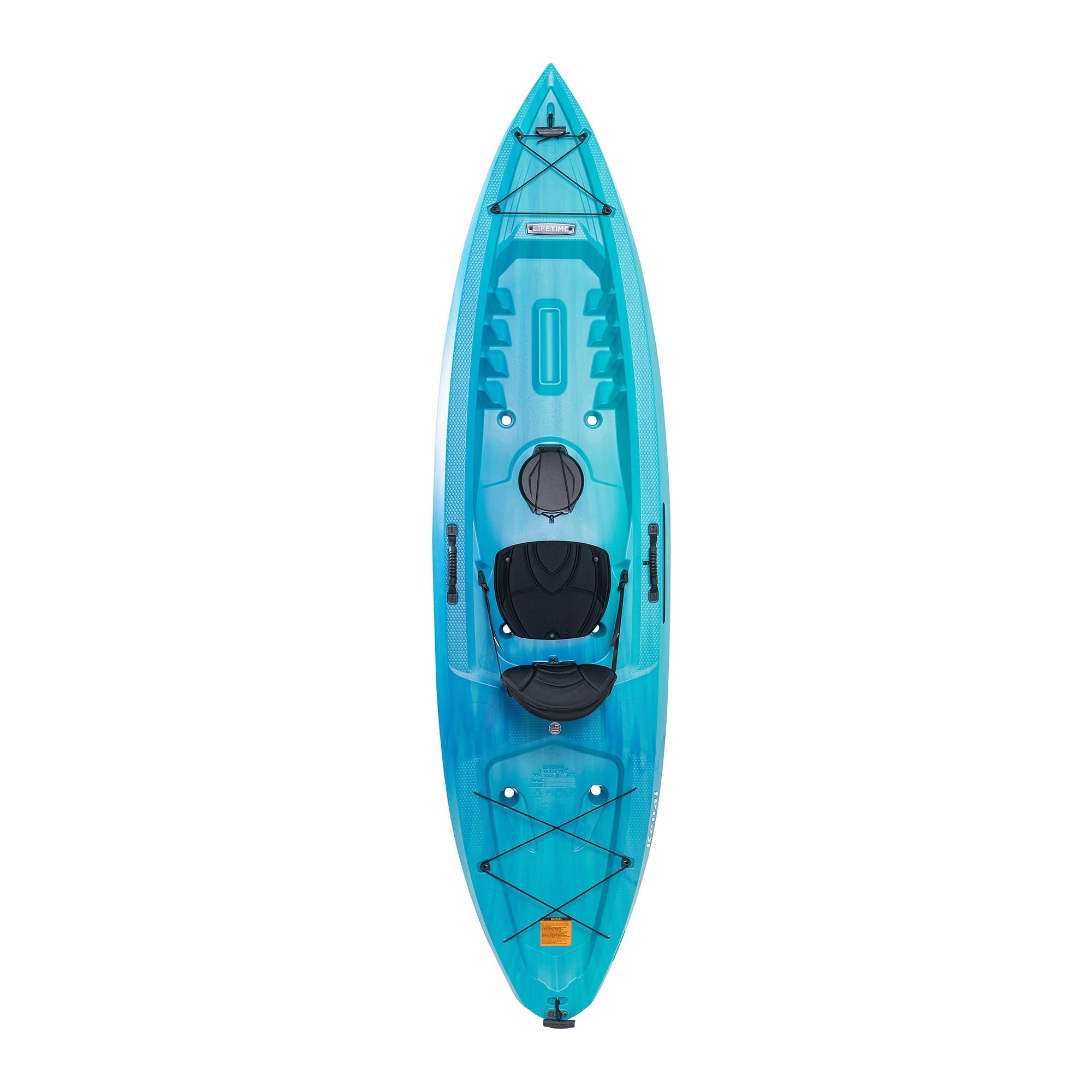 Lifetime Kenai Sit-On-Top Kayak, UV-Protected, Adjustable Seat, Storage ...