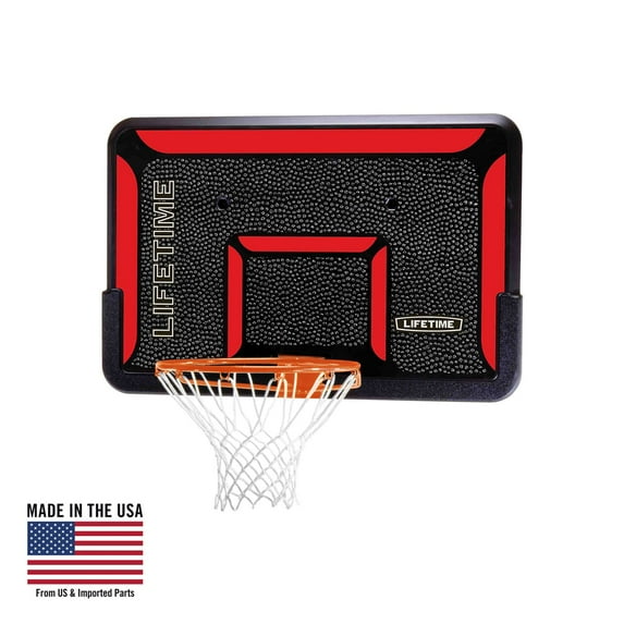 Lifetime New Basketball Backboard and Rim Combo (44-inch Impact) - 3823 ...