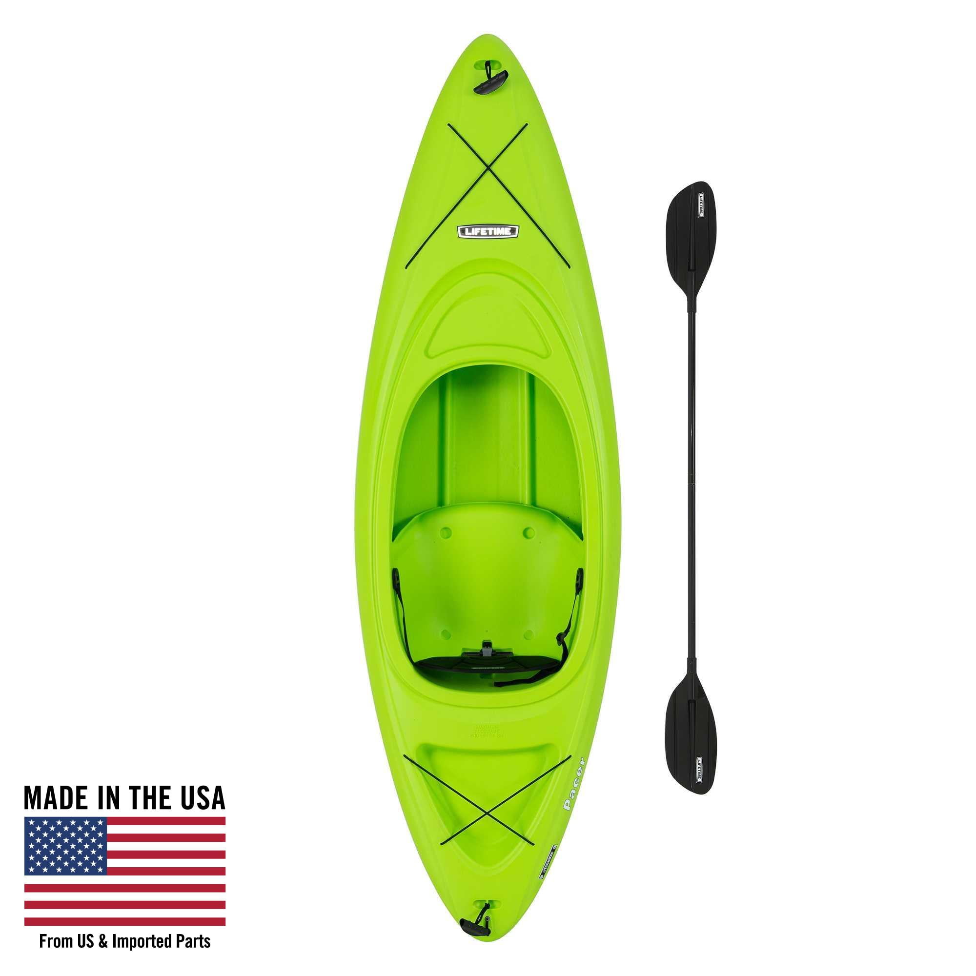 Brandclub - Lifetime Pacer 8 ft. Sit-Inside Kayak, Green (91032)