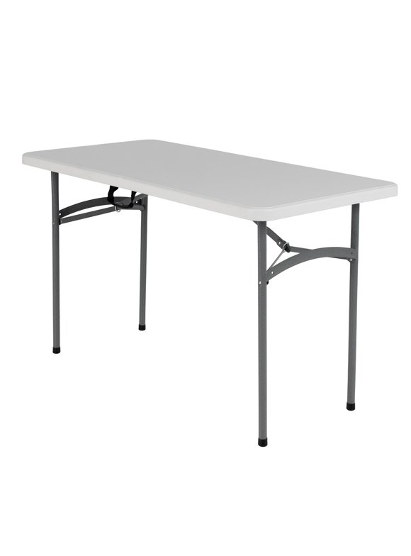 Solid 4 Foot Folding Tables in Shop Folding Tables by Size - Walmart.com