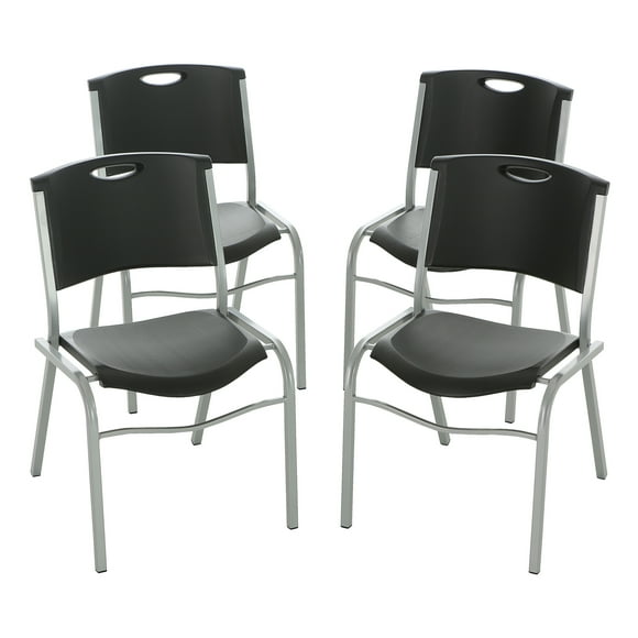 Outdoor Plastic Stacking Chairs