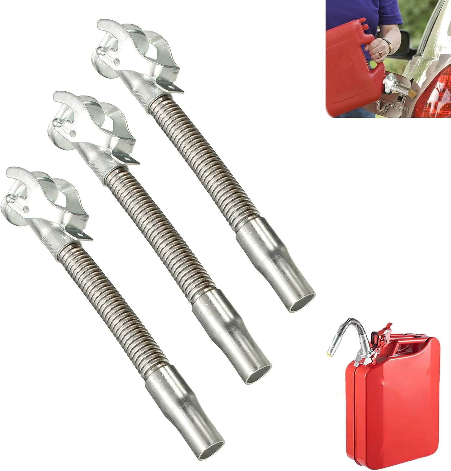 Lifetime Rust-Proof Fuel Flow, Grade Stainless Steel Lines, Gas Can ...